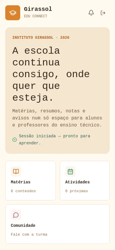Girassol Edu Connect