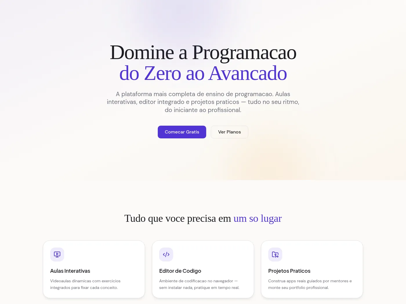 ProgMaster Learning Platform