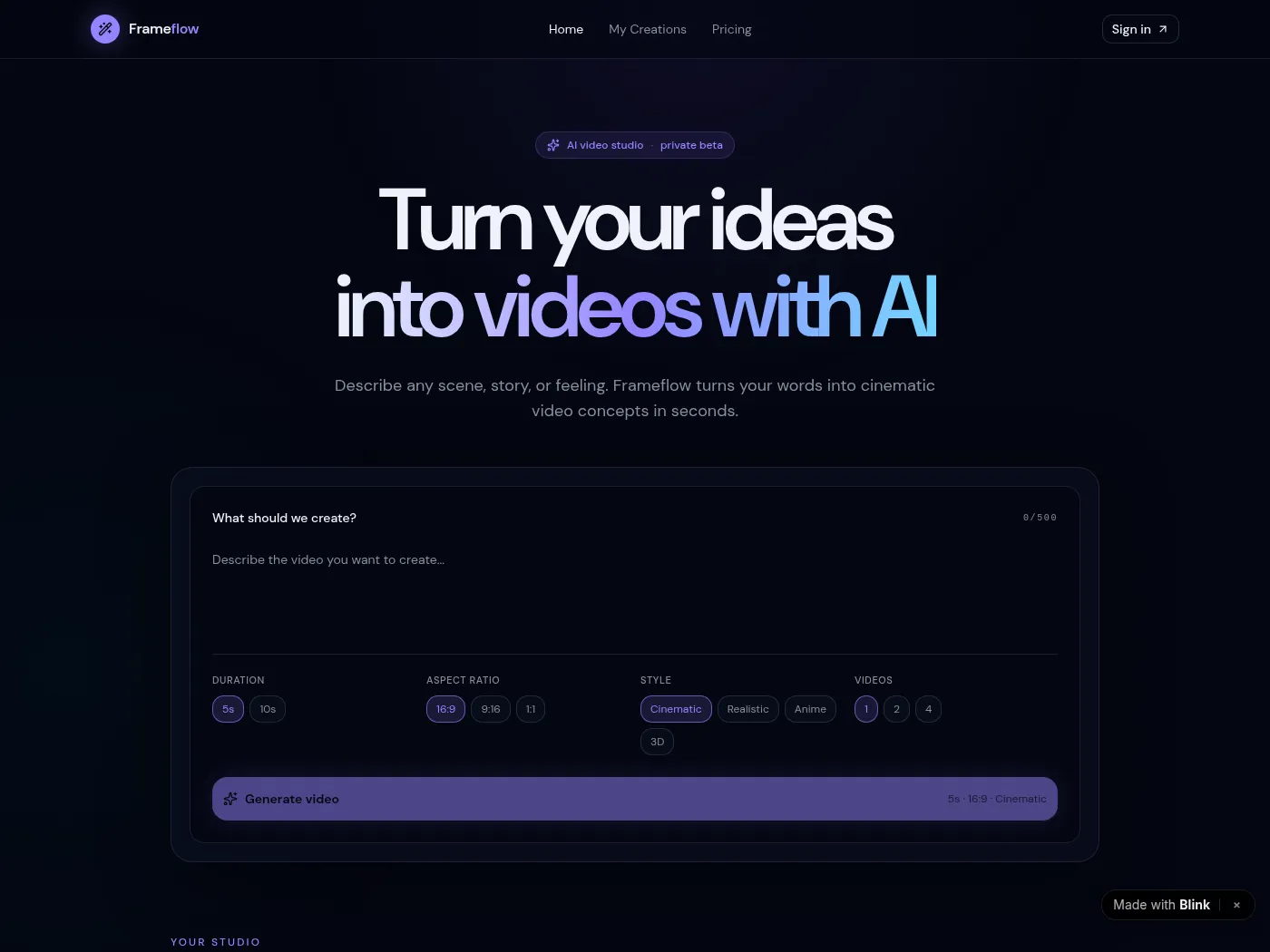AI Video Creator