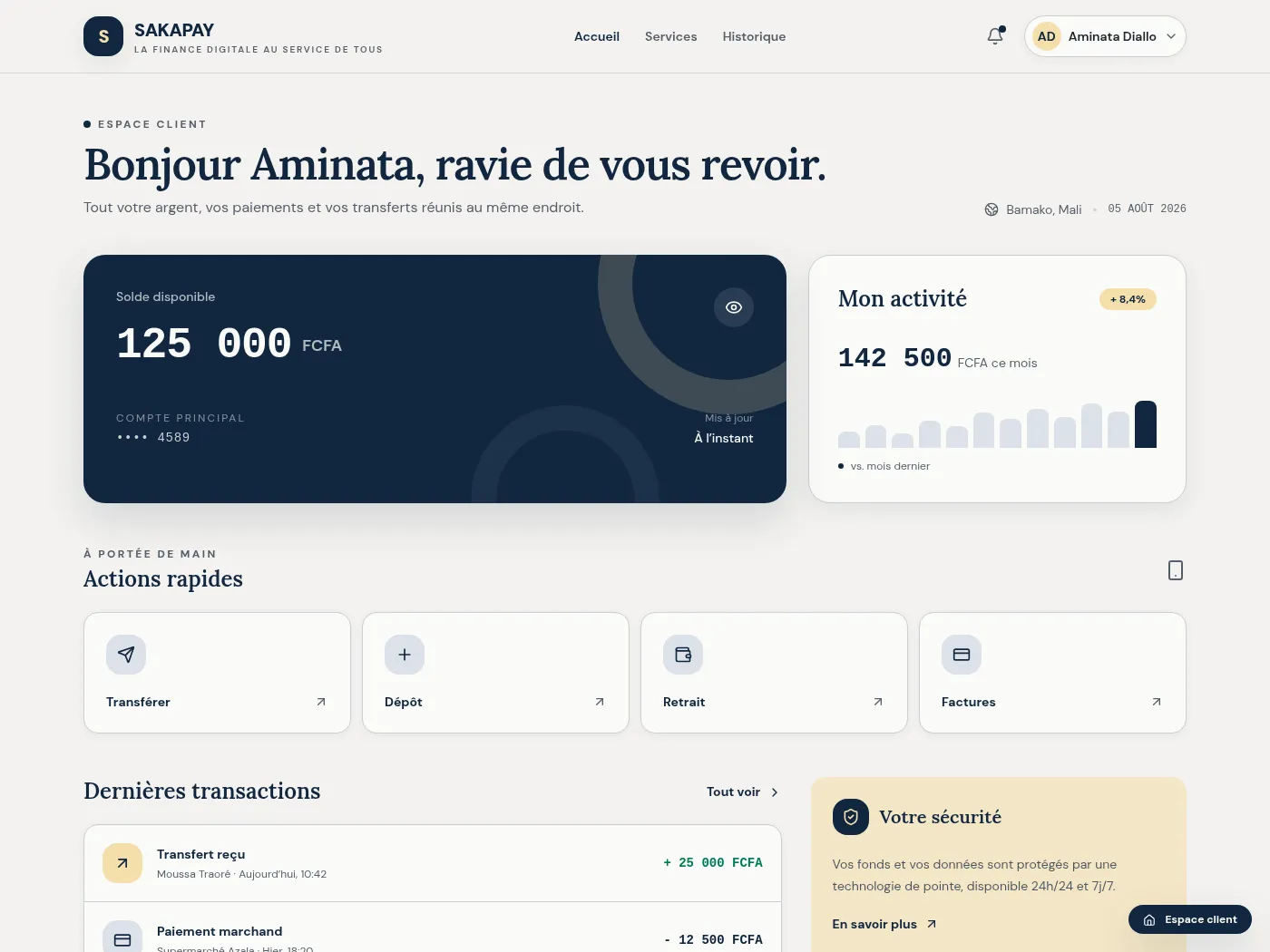 Projet Manager App