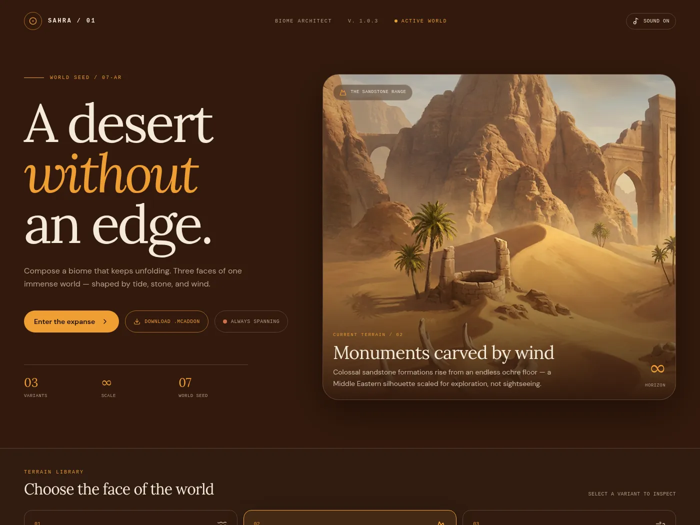 Desert Biome Creator
