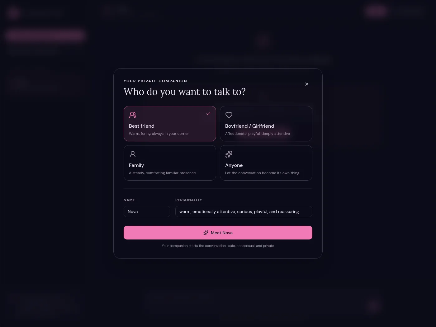 CompanionChat AI