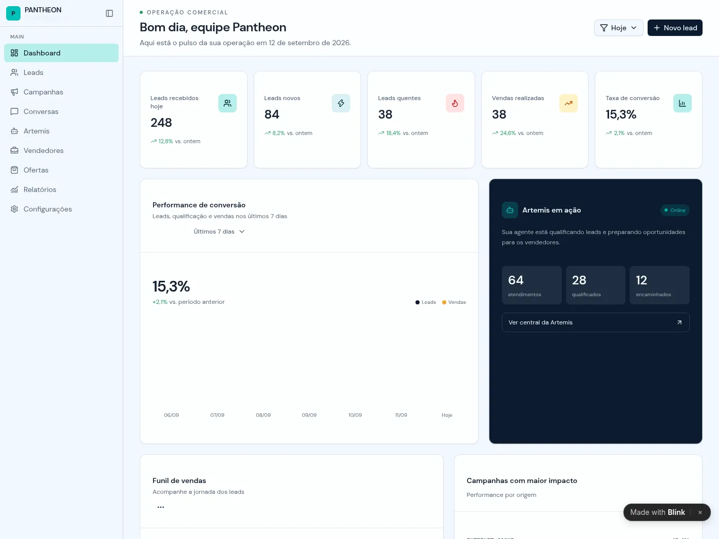 Pantheon AI CRM