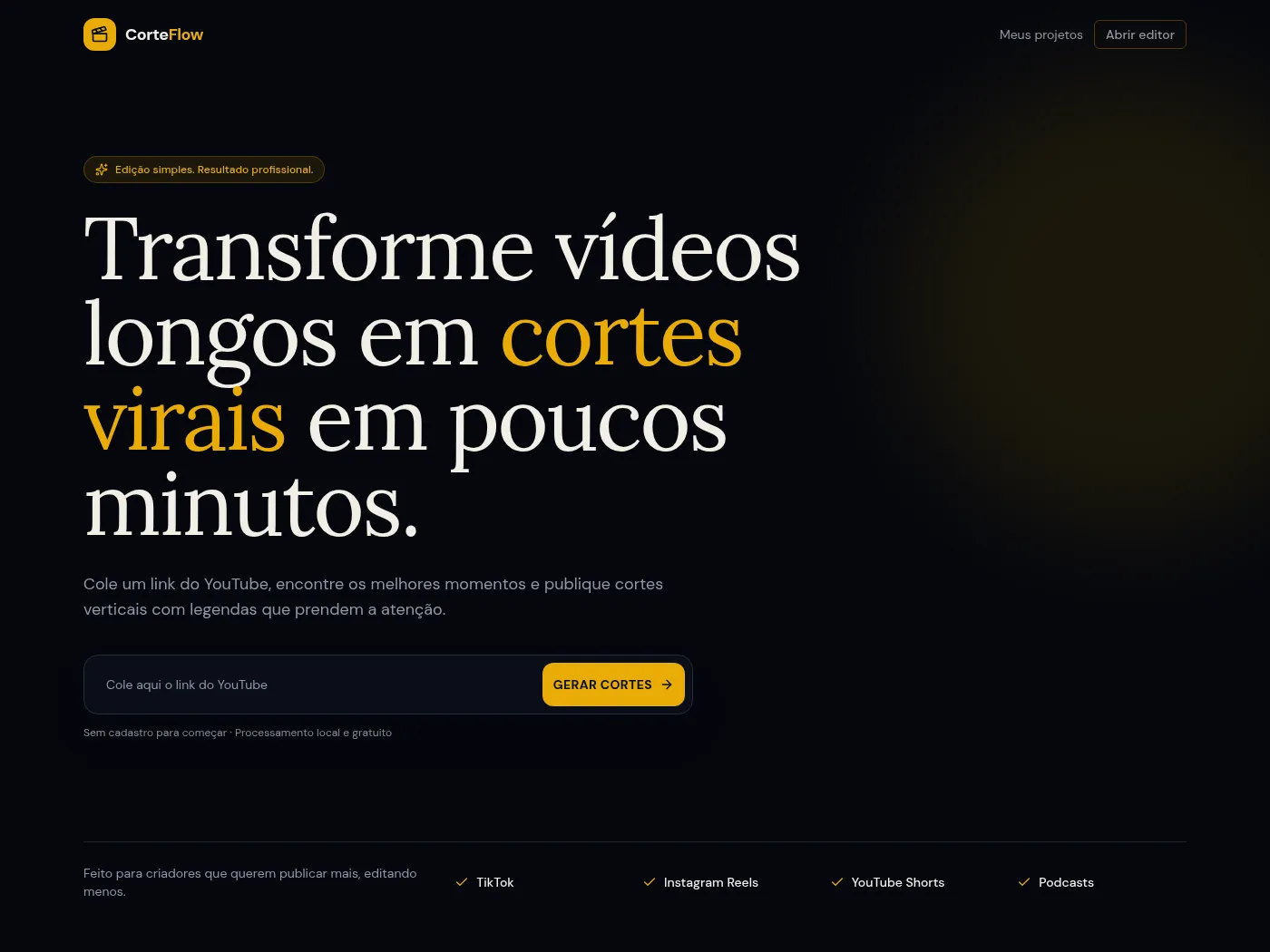 CorteFlow Video Cutter