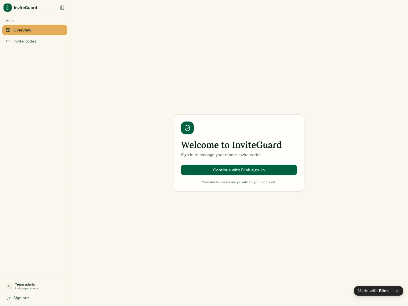 InviteGuard