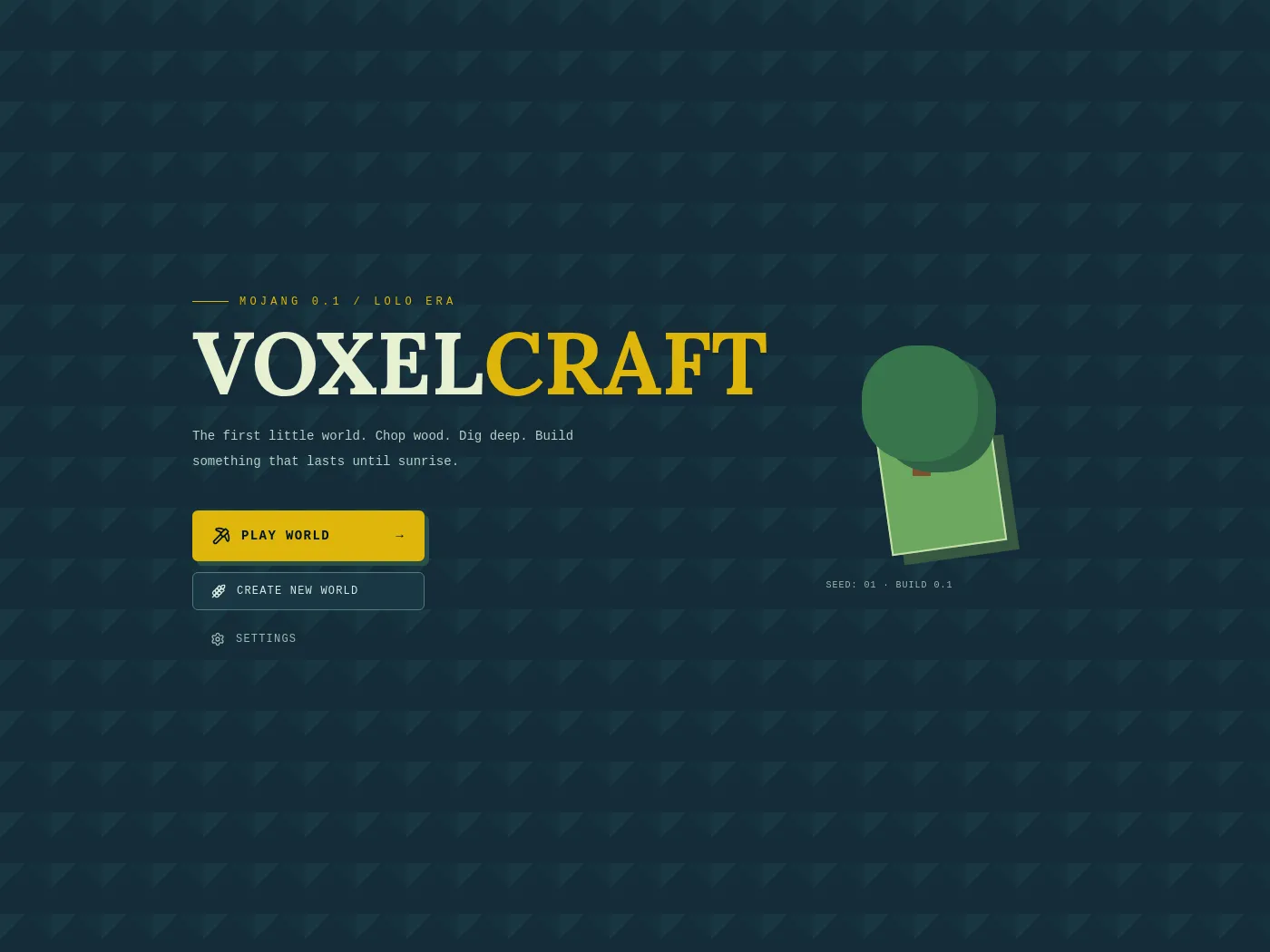 VoxelCraft Classic