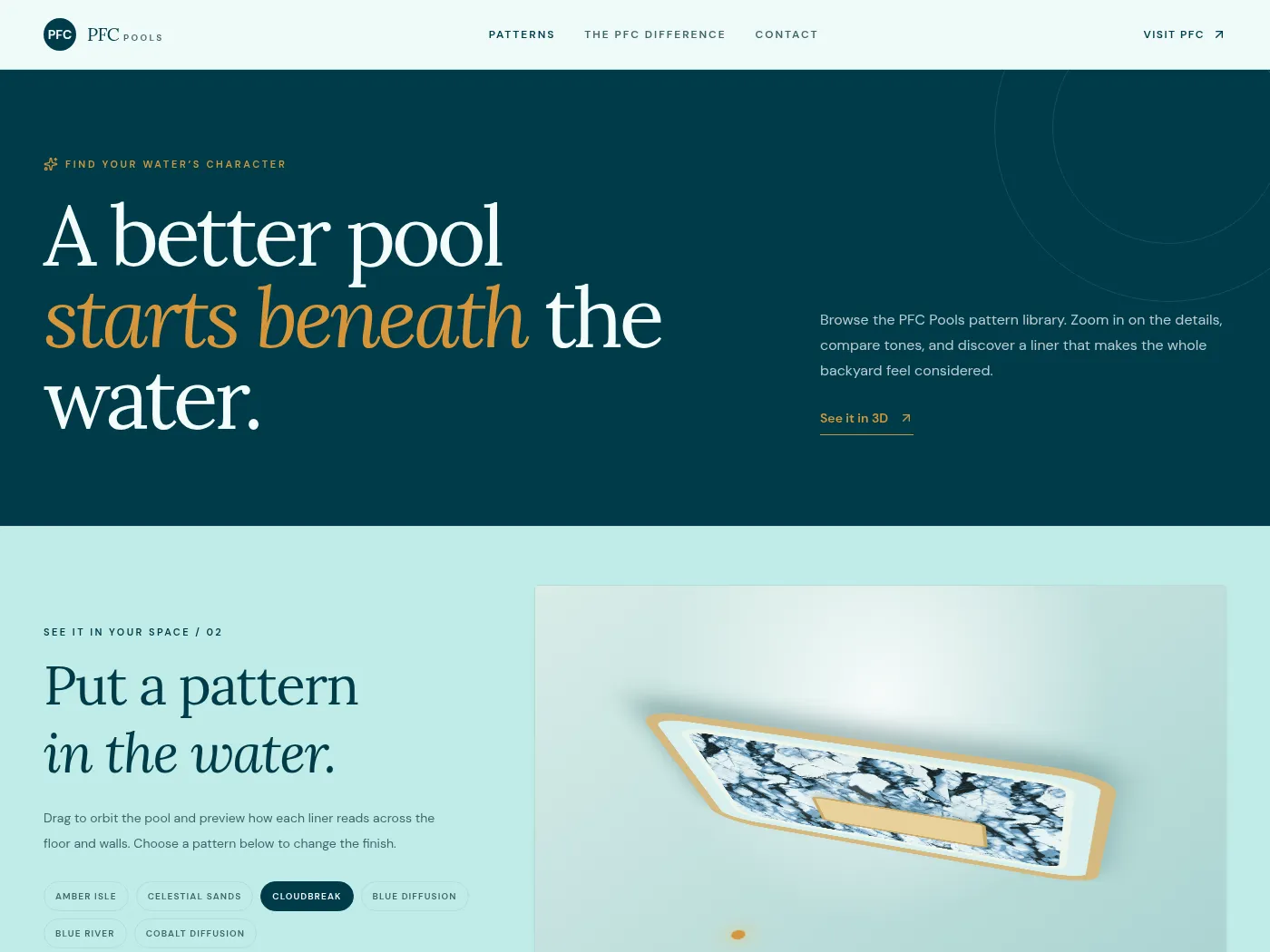 Pool Liner Previewer