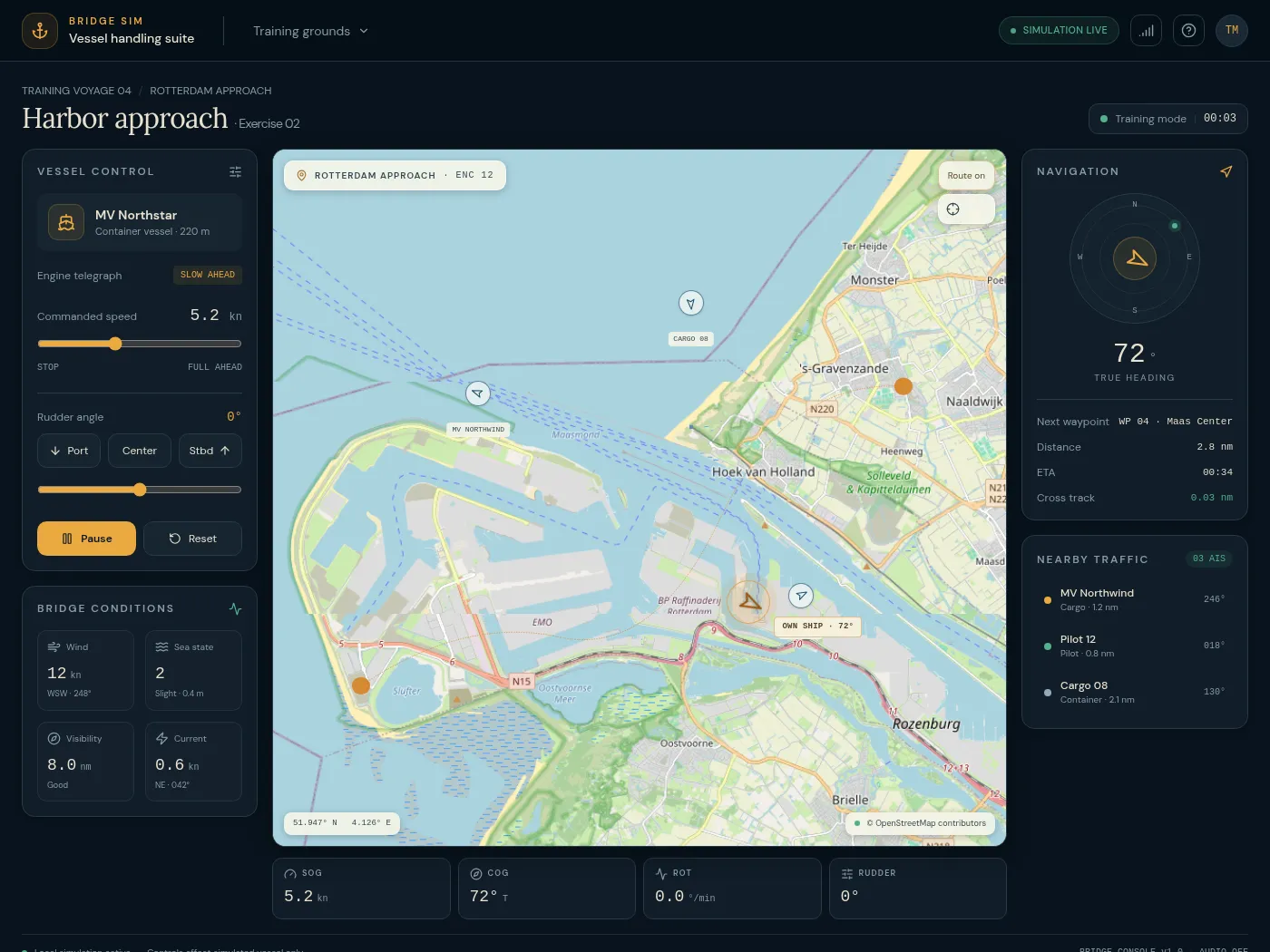 Maritime Ship Simulator