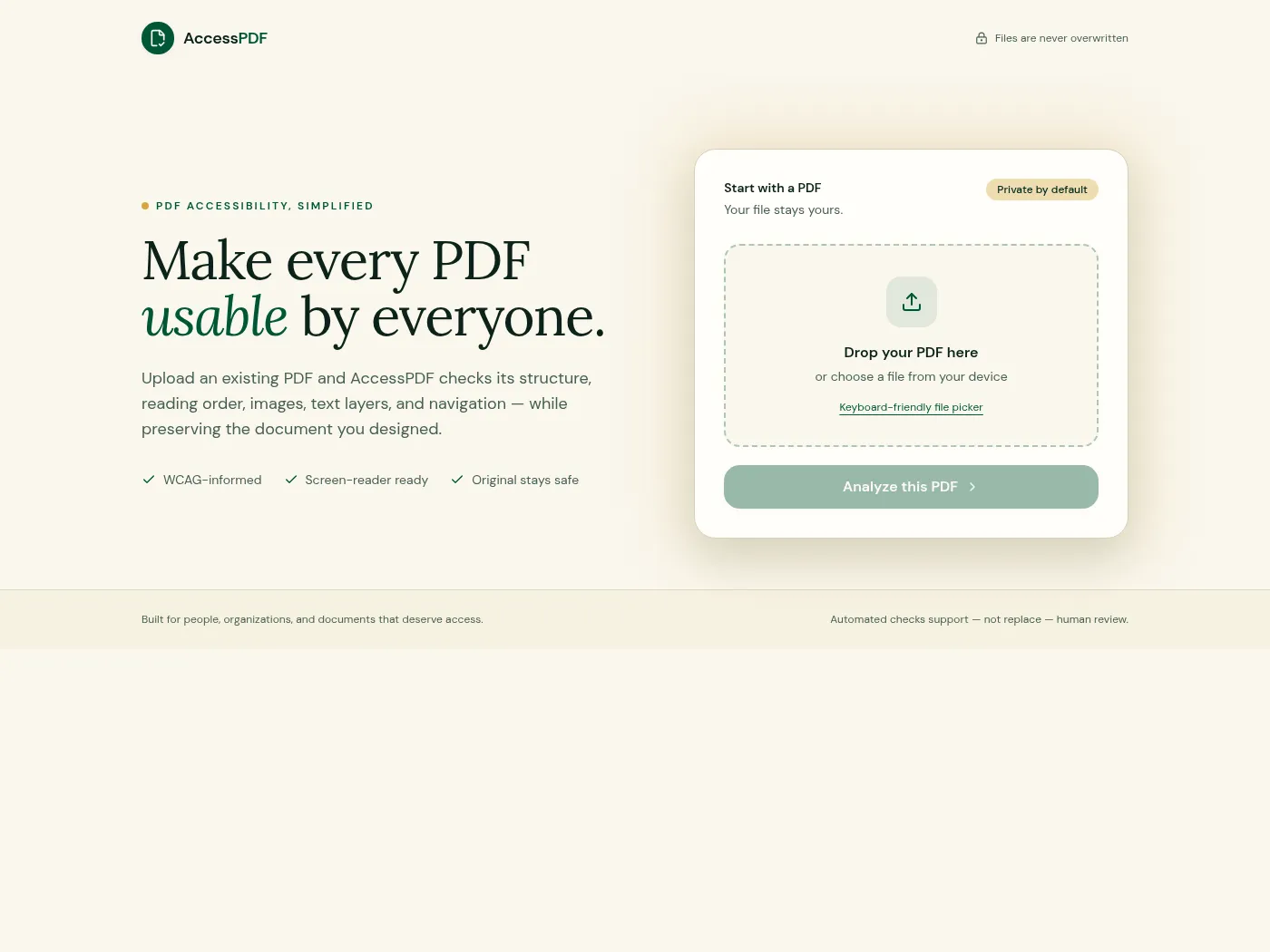 AccessPDF AI Remediator