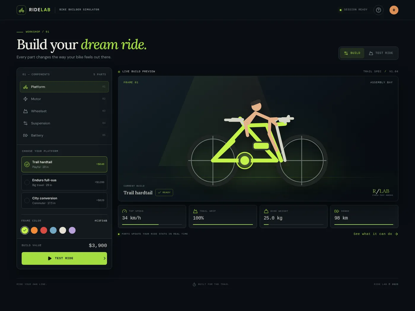 Bike Builder Simulator