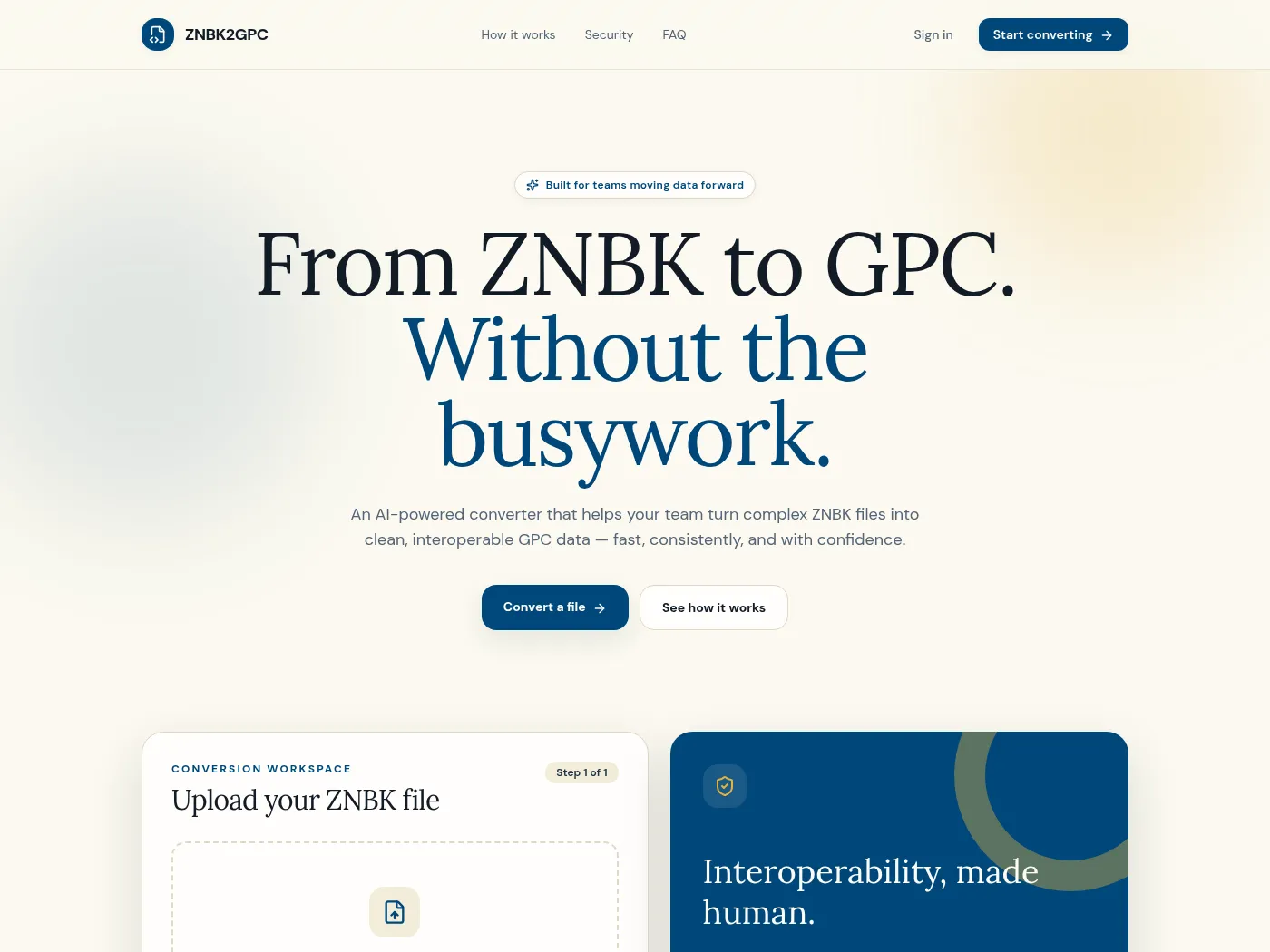ZNBK2GPC AI Converter