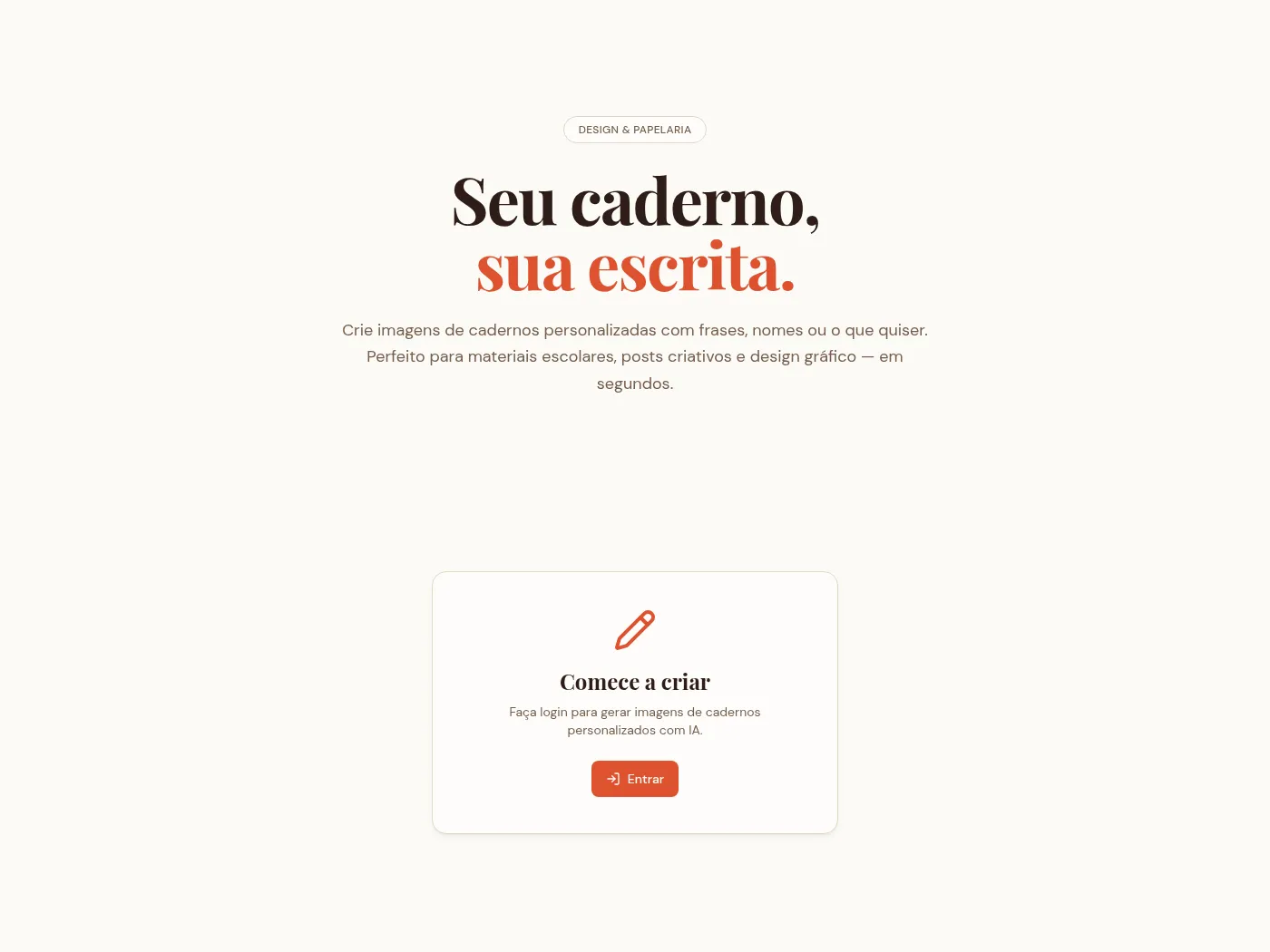 Caderno Visual Criativo