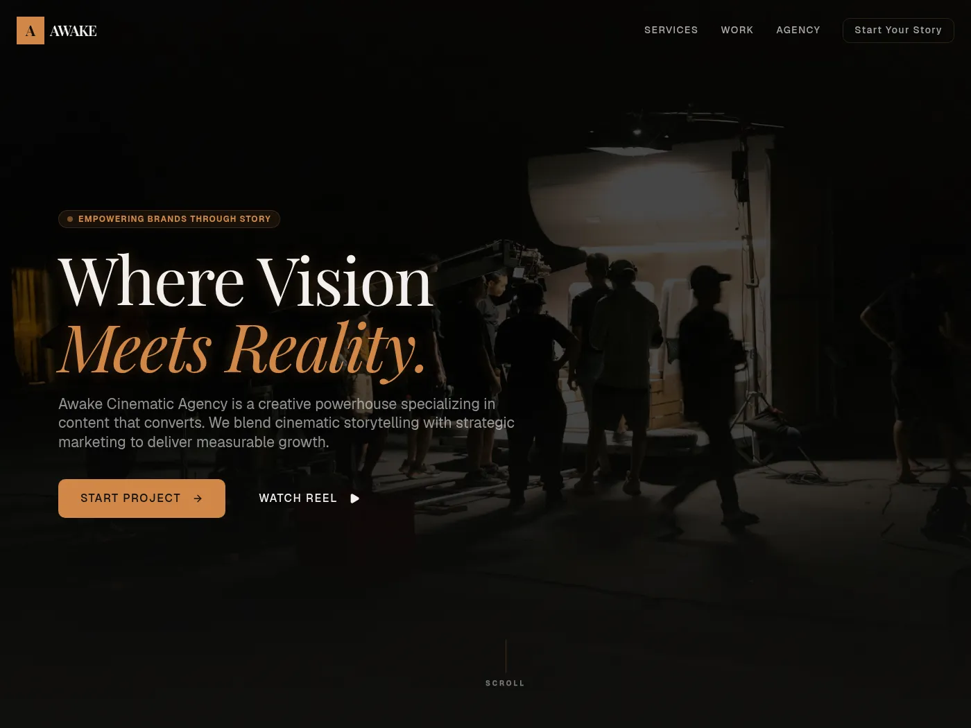 Awake Cinematic Agency Site