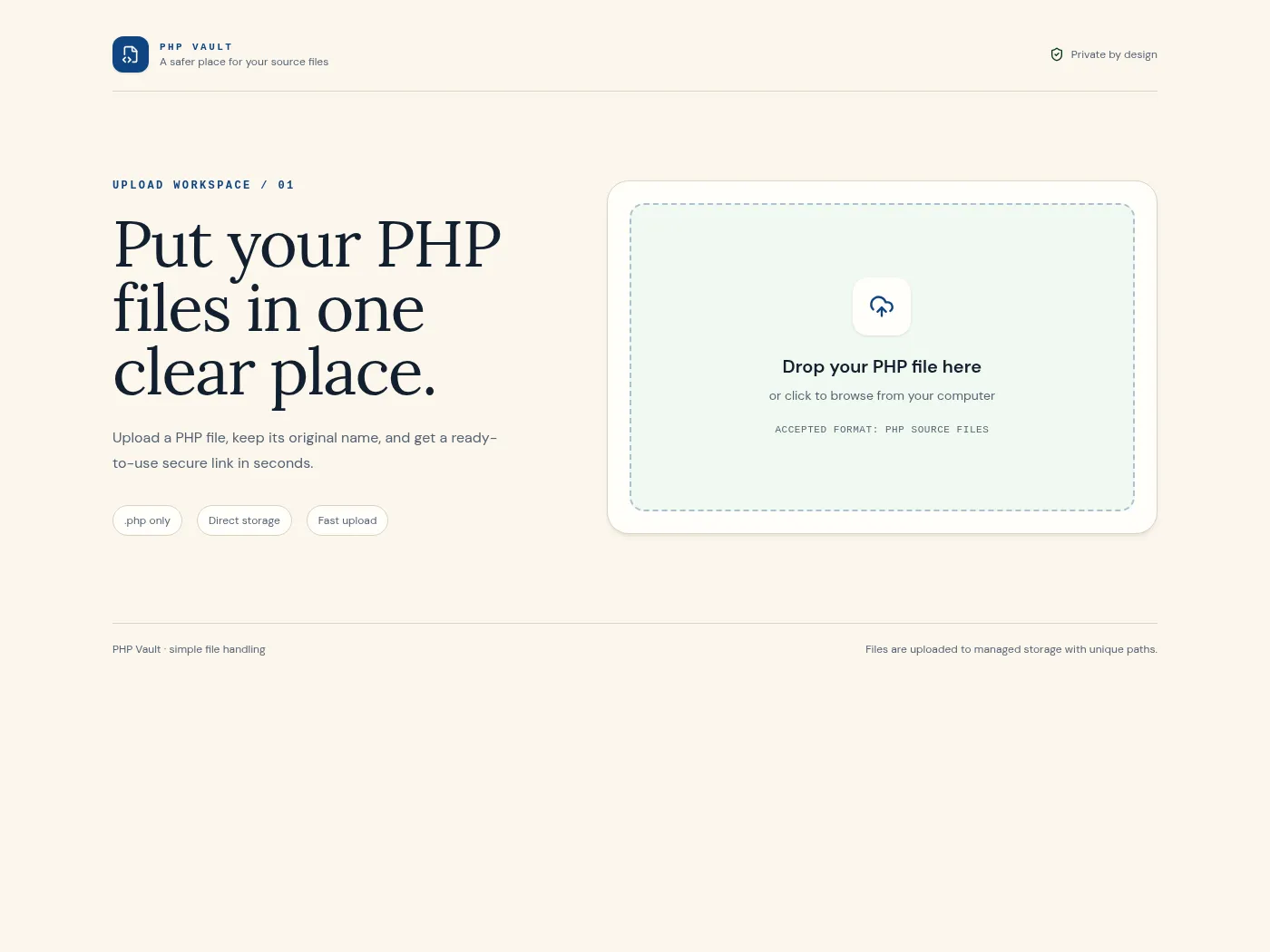 PHP File Uploader