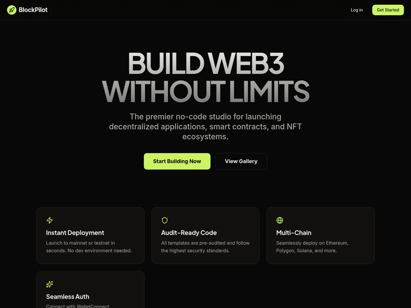 BlockPilot Web3 Studio