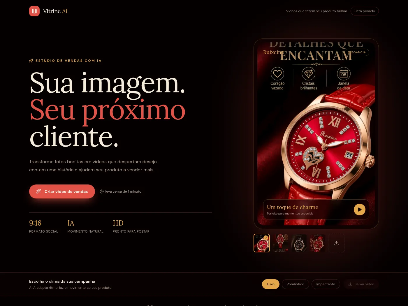 Imagem Vídeo Vendas