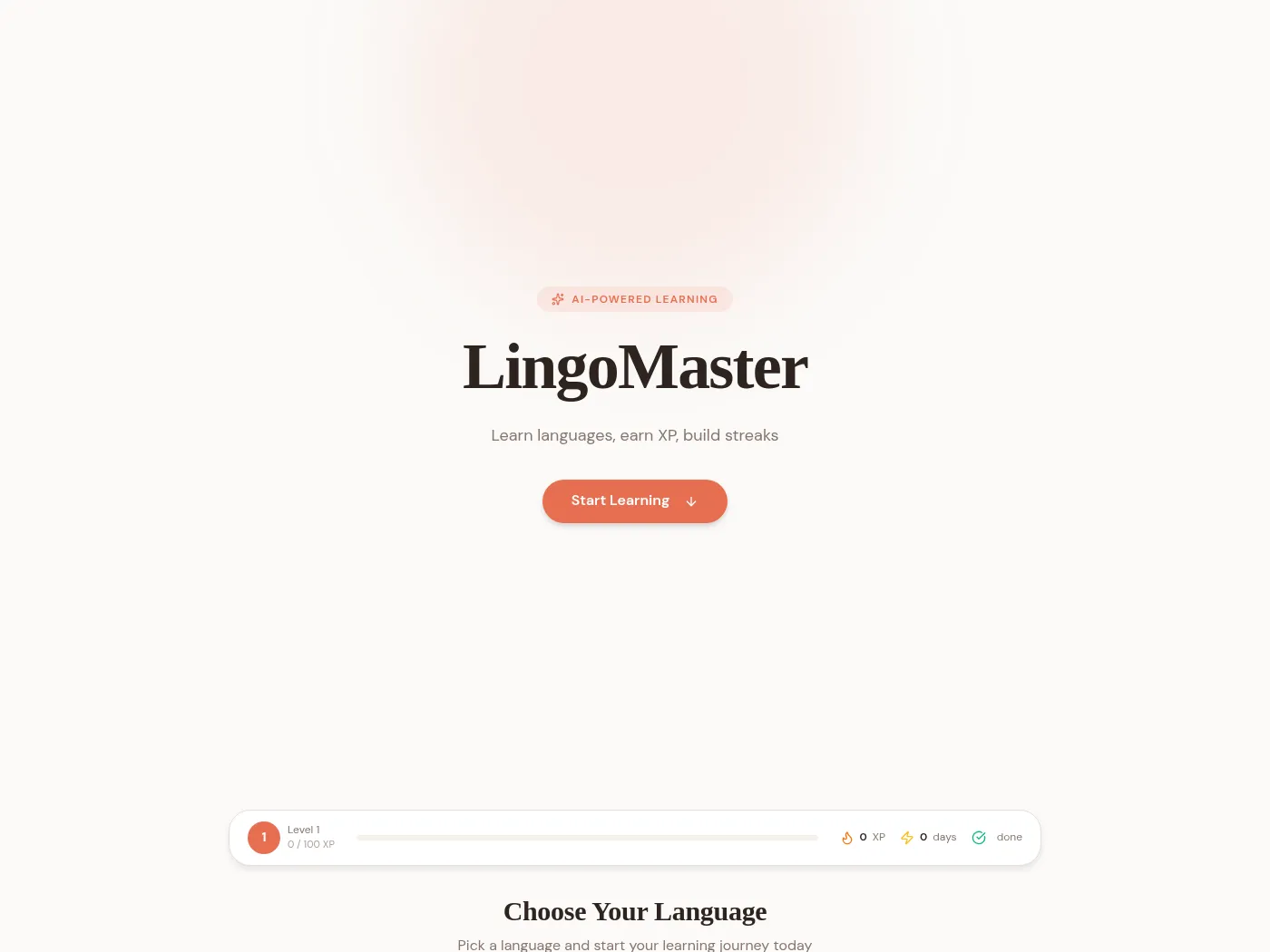 LingoMaster ASL & Language Hub