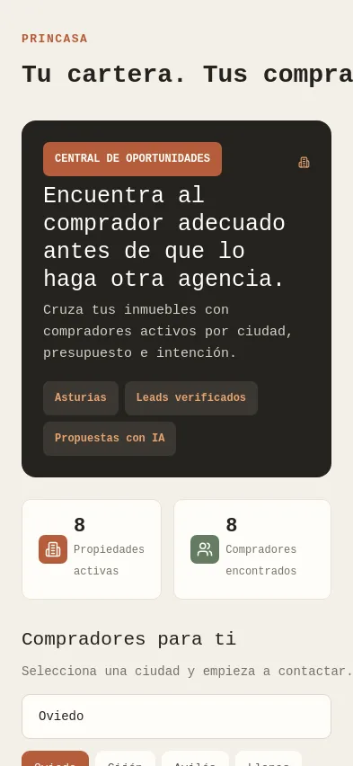 Princasa Real Estate App