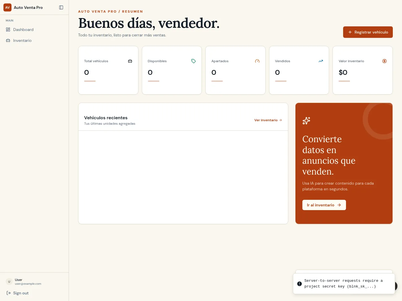 Auto Venta Pro