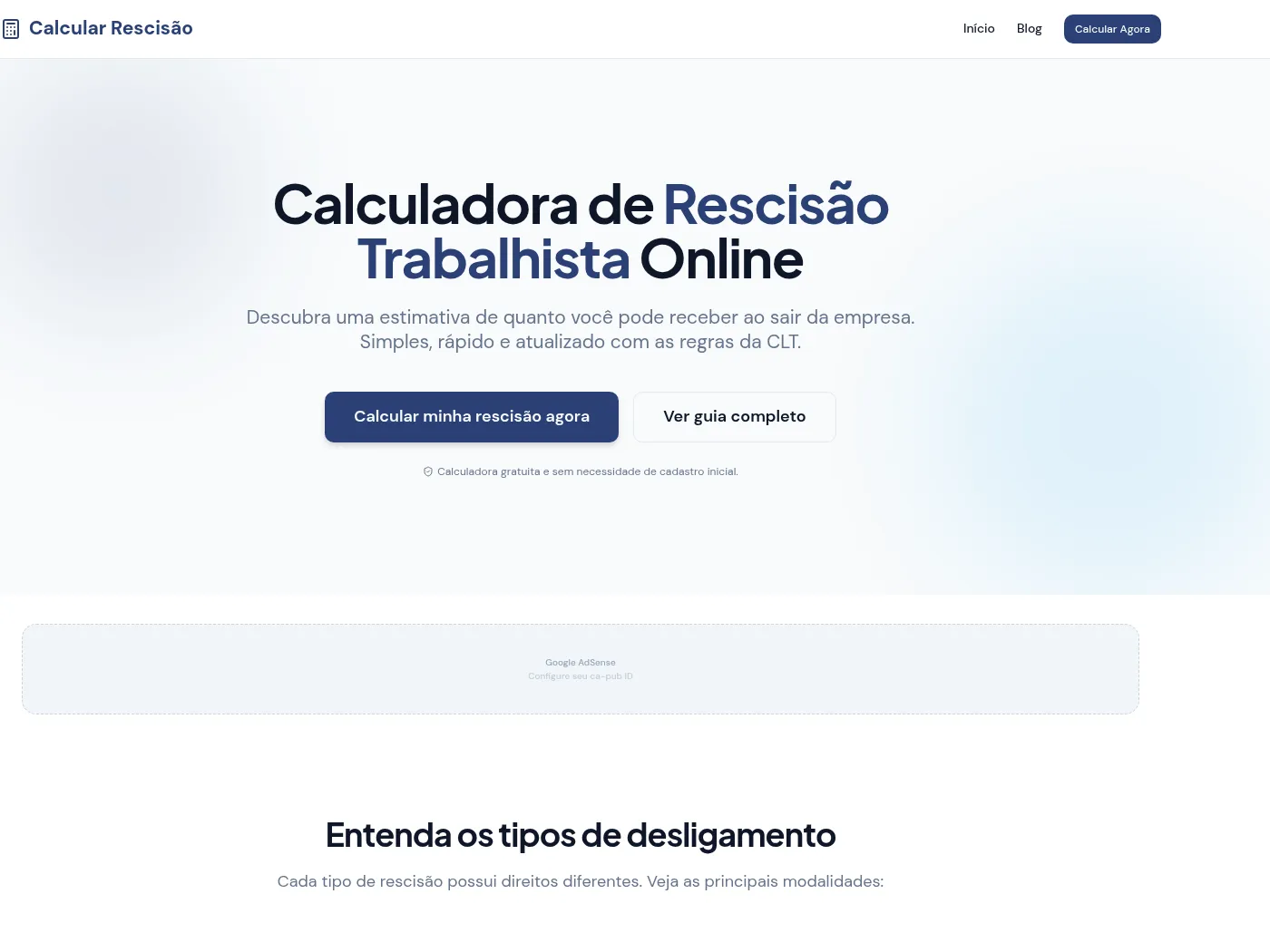 Calcular Rescisão Web
