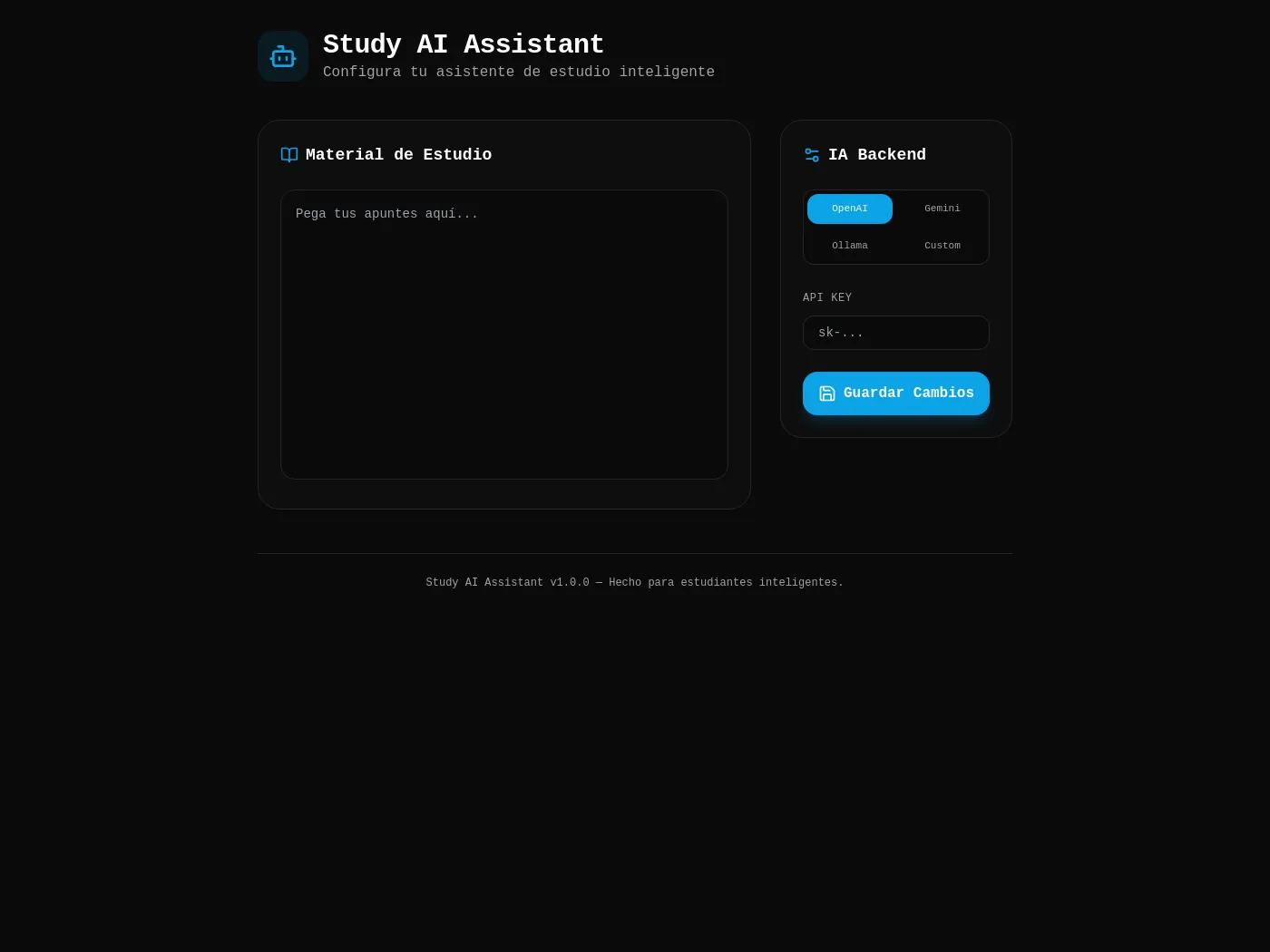 Study AI Assistant