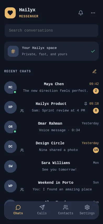 Hailyx Messenger