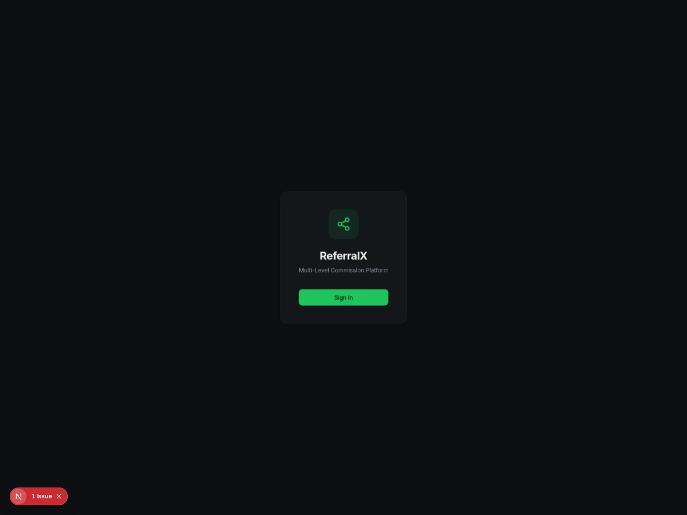 ReferralX Platform