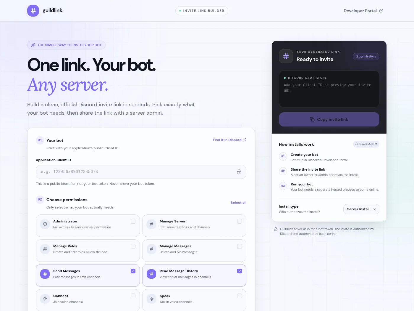 Universal Discord Bot