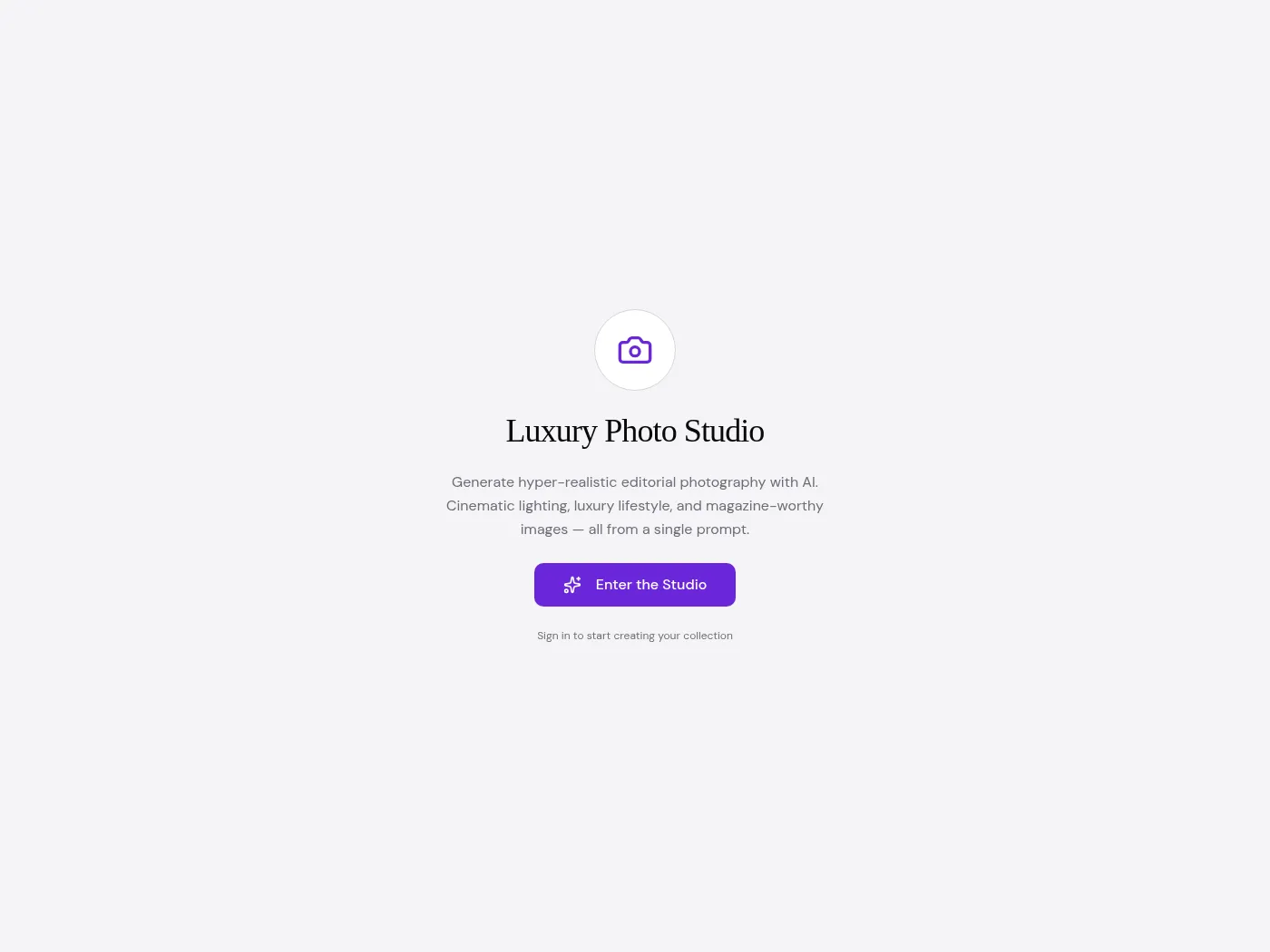 Luxury Photo Studio