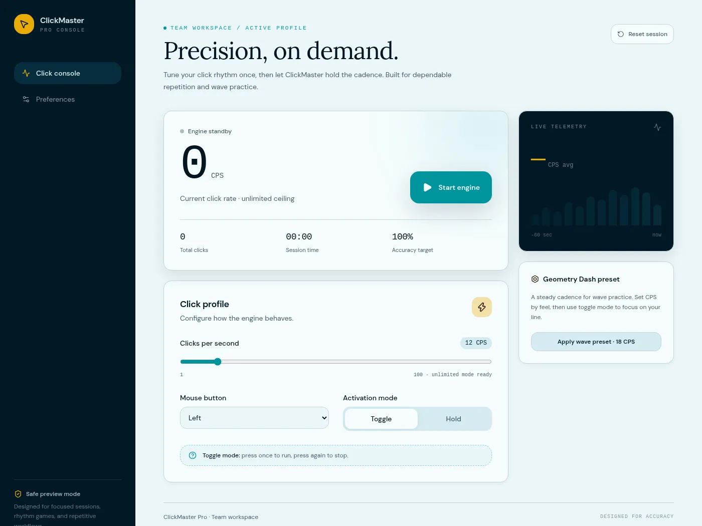 ClickMaster Pro