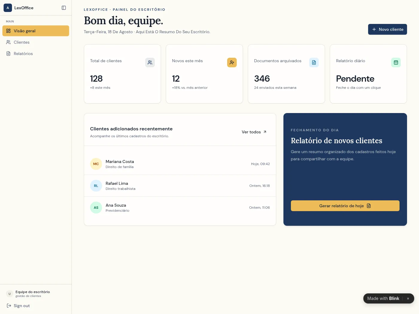 LawFirm Client Portal