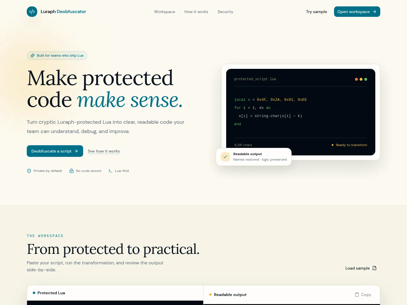 Luraph Deobfuscator Web