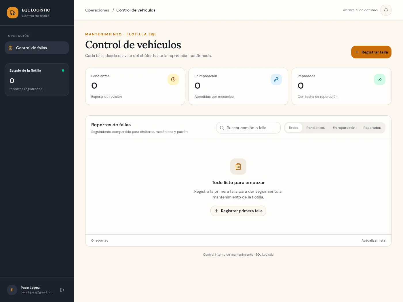EQL Vehicle Control