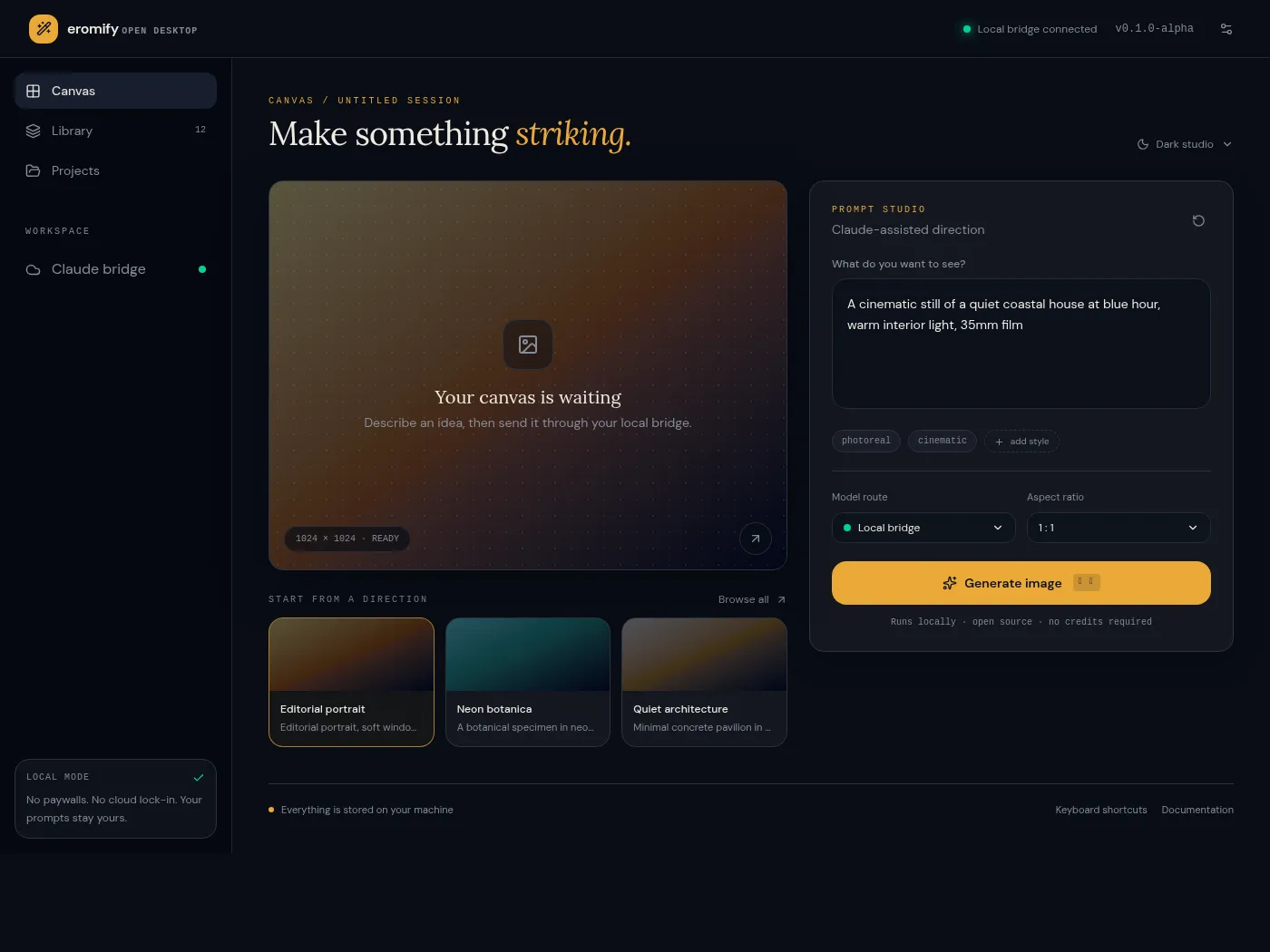 Eromify Open Desktop