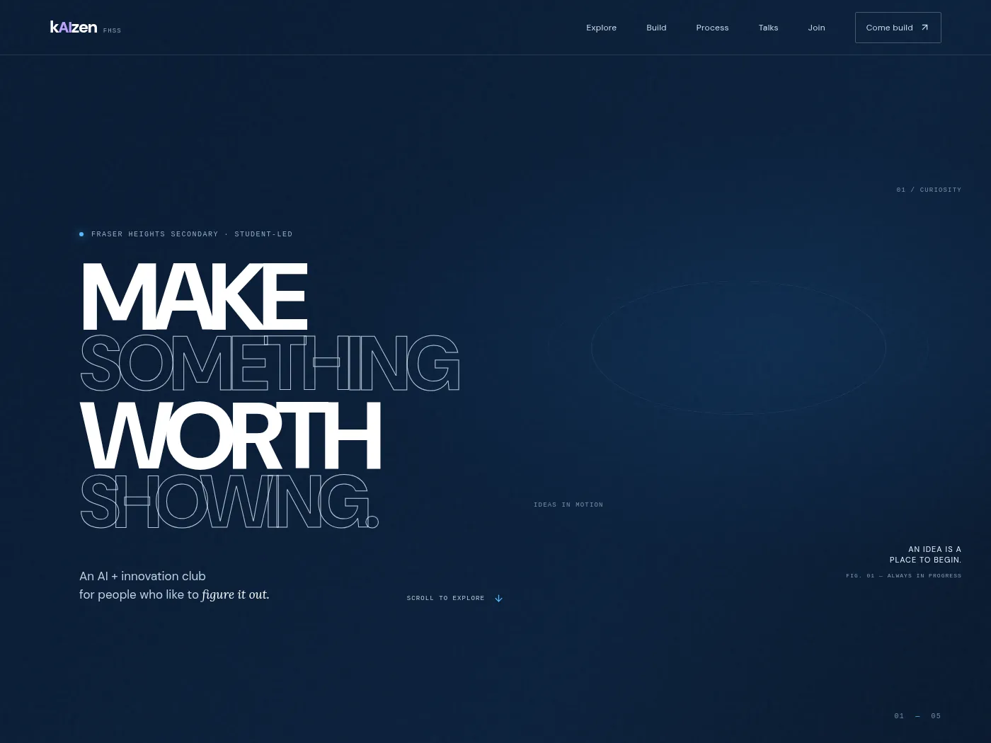 kAIzen Creative Web Experience
