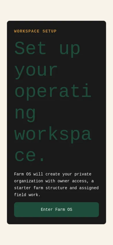 Farm OS Mobile Suite