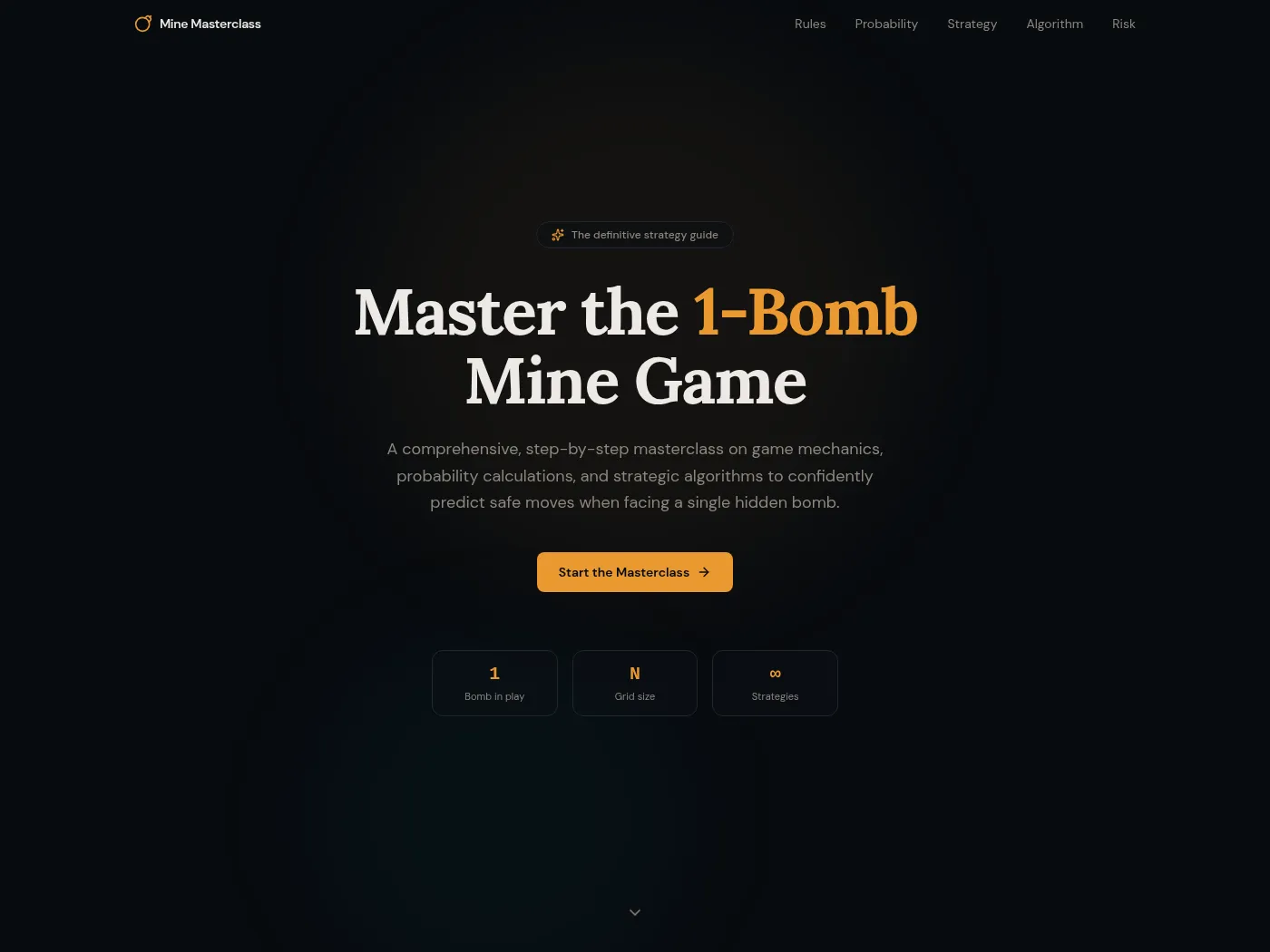 Mine Game Masterclass