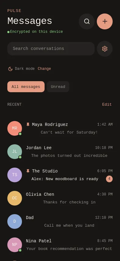 Pulse Messenger