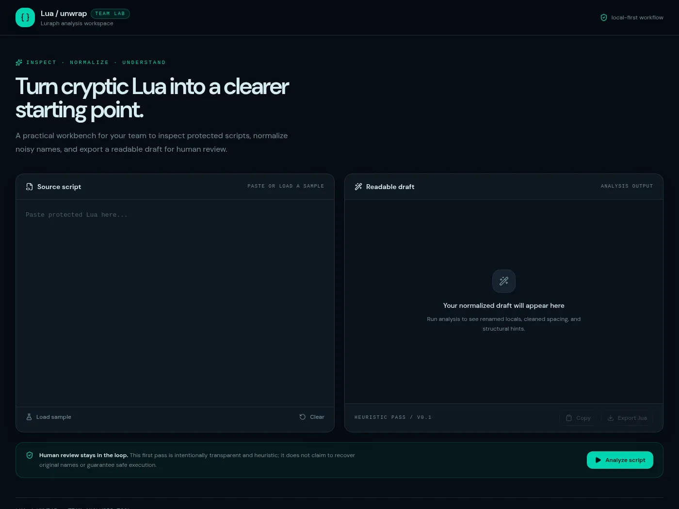Luraph Lua Deobfuscator