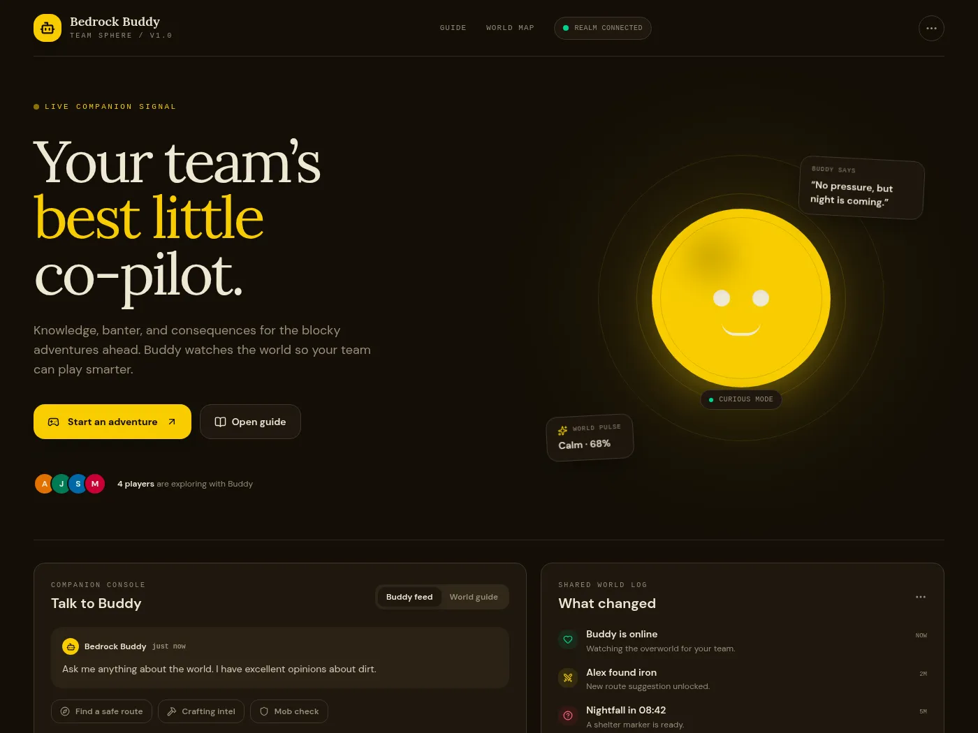 Bedrock Buddy Sphere