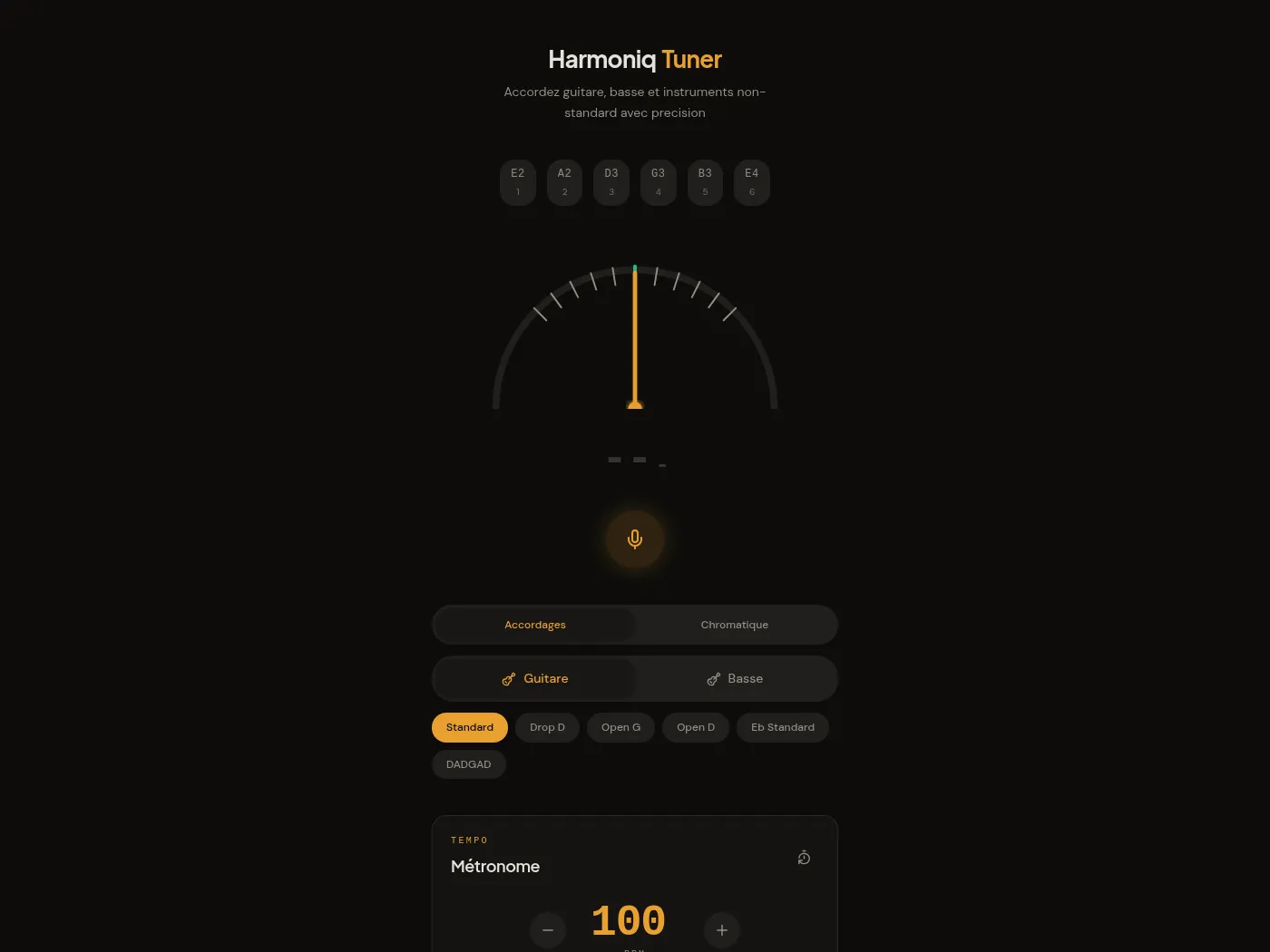 Harmoniq Tuner