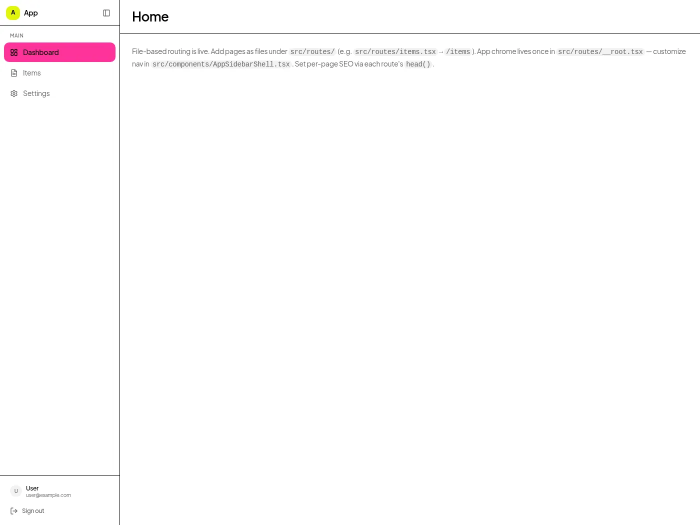 Balance Showcase Web