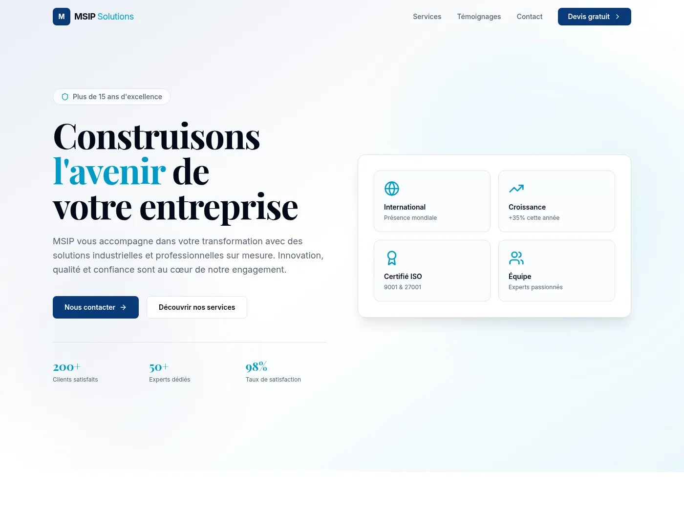 MSIP Business Site