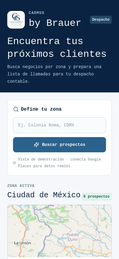 Cadmus Client Finder