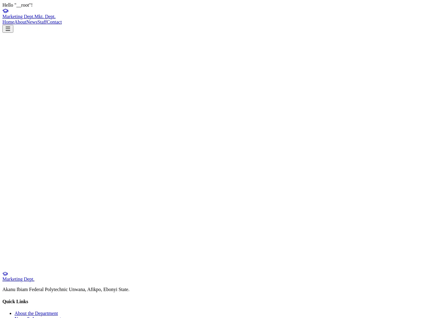 Unwana Poly Marketing Site