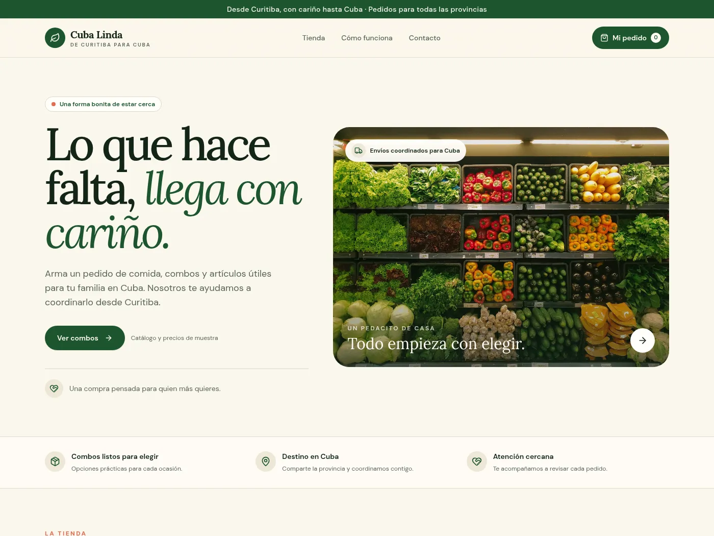 Cuba Linda Online Shop