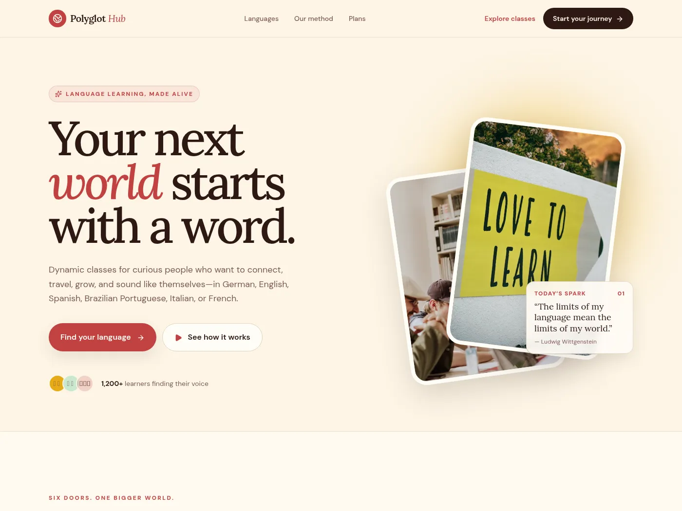 Polyglot Language Hub