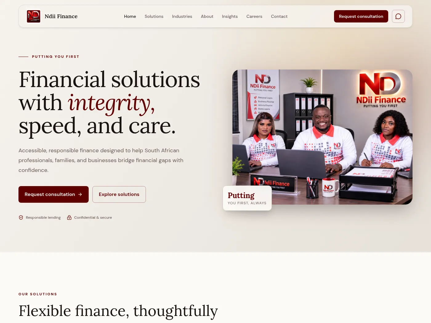 InDefiance Finance Website