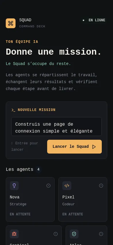 Agent Squad Mobile