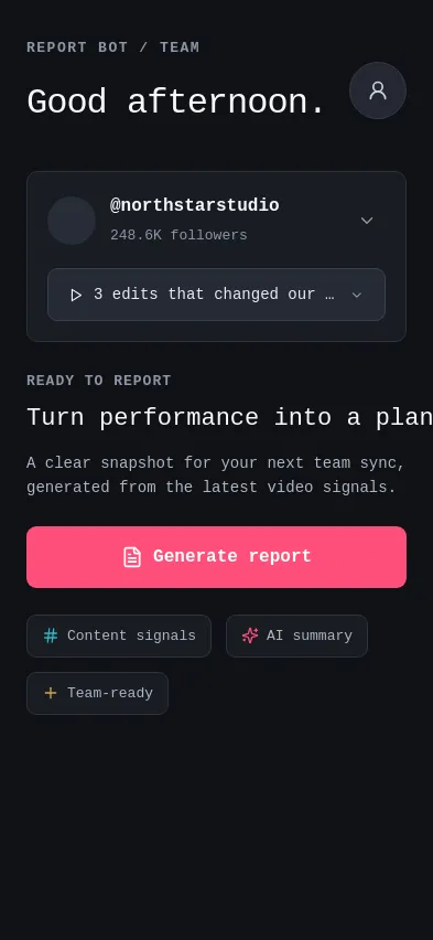 TikTok Report Bot